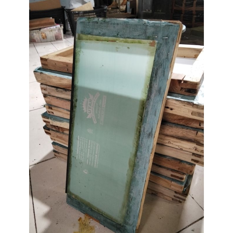 Jual screen sudah afdruk uk 20cm*45cm t165 | Shopee Indonesia