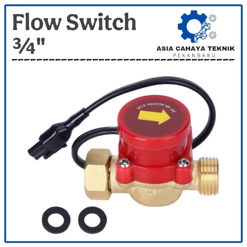 Jual Flow Switch Otomatis Pompa Dorong 3/4" + Sock 1/2" Booster Pump 3/4 Inch | Shopee Indonesia