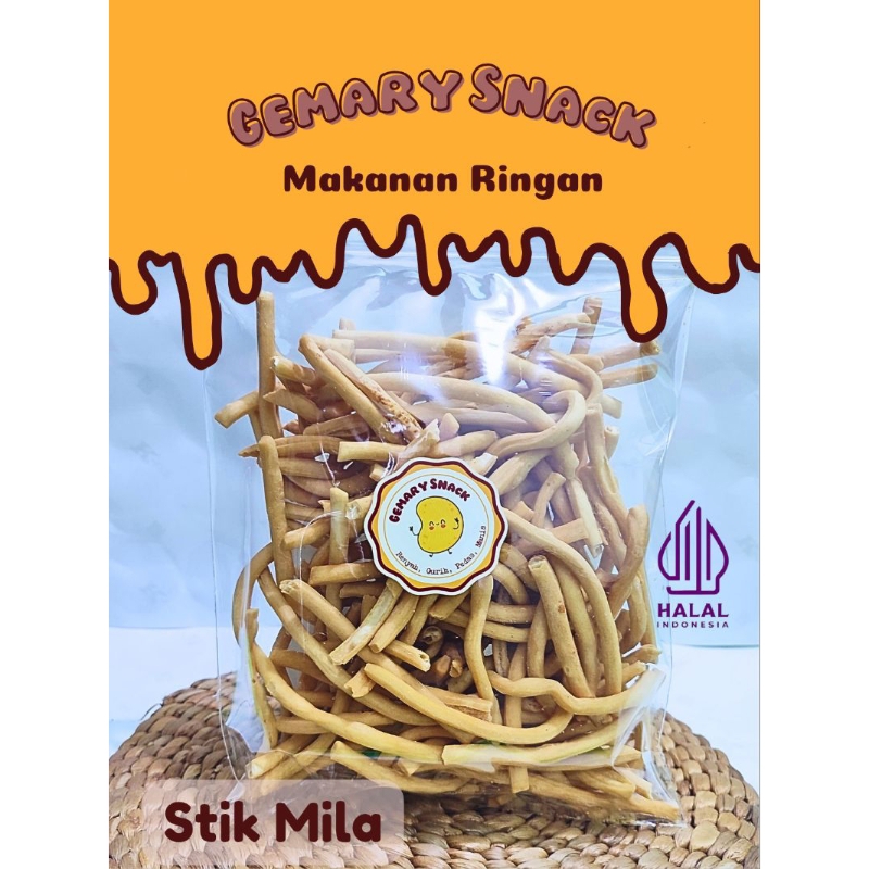 Jual GEMARY SNACK Cemilan Enak 100% STIK BAWANG Original Gurih, Renyah ...