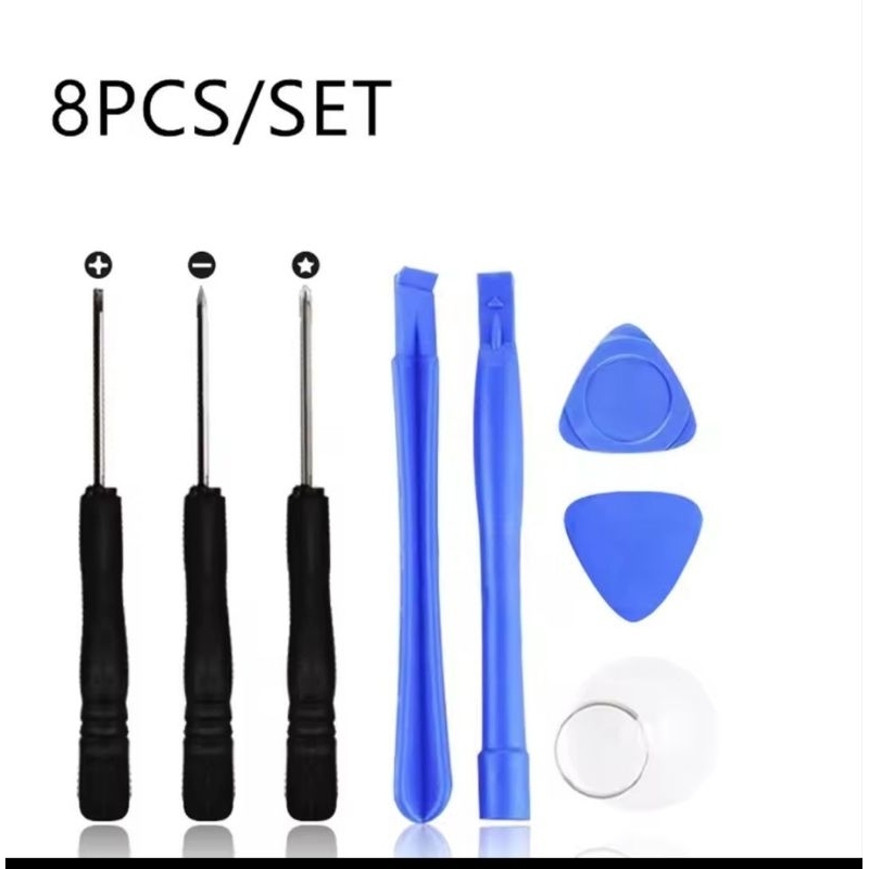 Jual Obeng Set Handphone 8 in 1 / Opening Tools Kit / Alat Reparasi ...