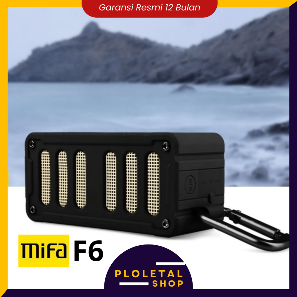 Jual MiFa F6 Bluetooth Speaker Wireless Super Bass NFC IPX4 DSP HiFi Audio | Shopee Indonesia