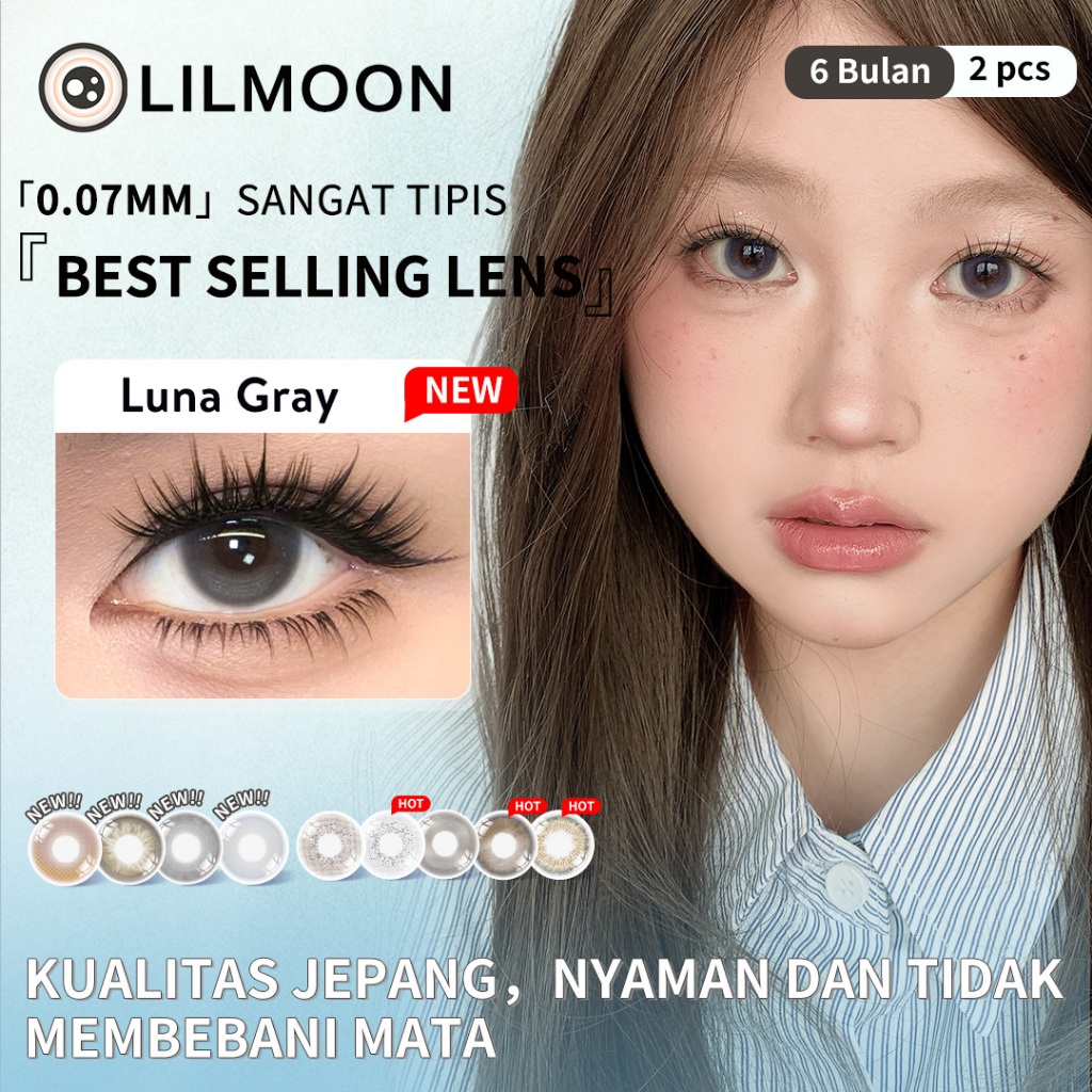 Jual [Ashanty Approved] [New Arrival] Lilmoon Softlens Kualitas Jepang ...