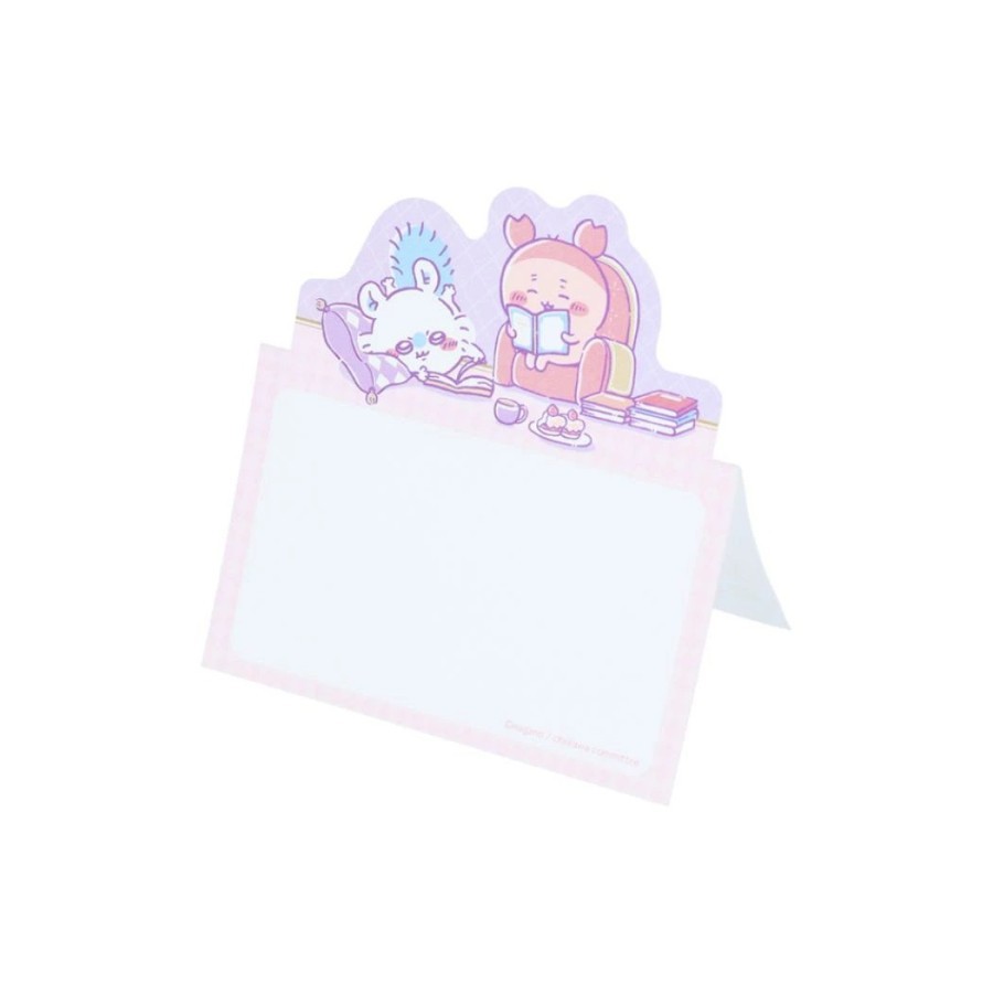 Jual Ay00! Message Memo Chiikawa Tea Time Hachiware Usagi Momonga Standing Memo Note Limited ...