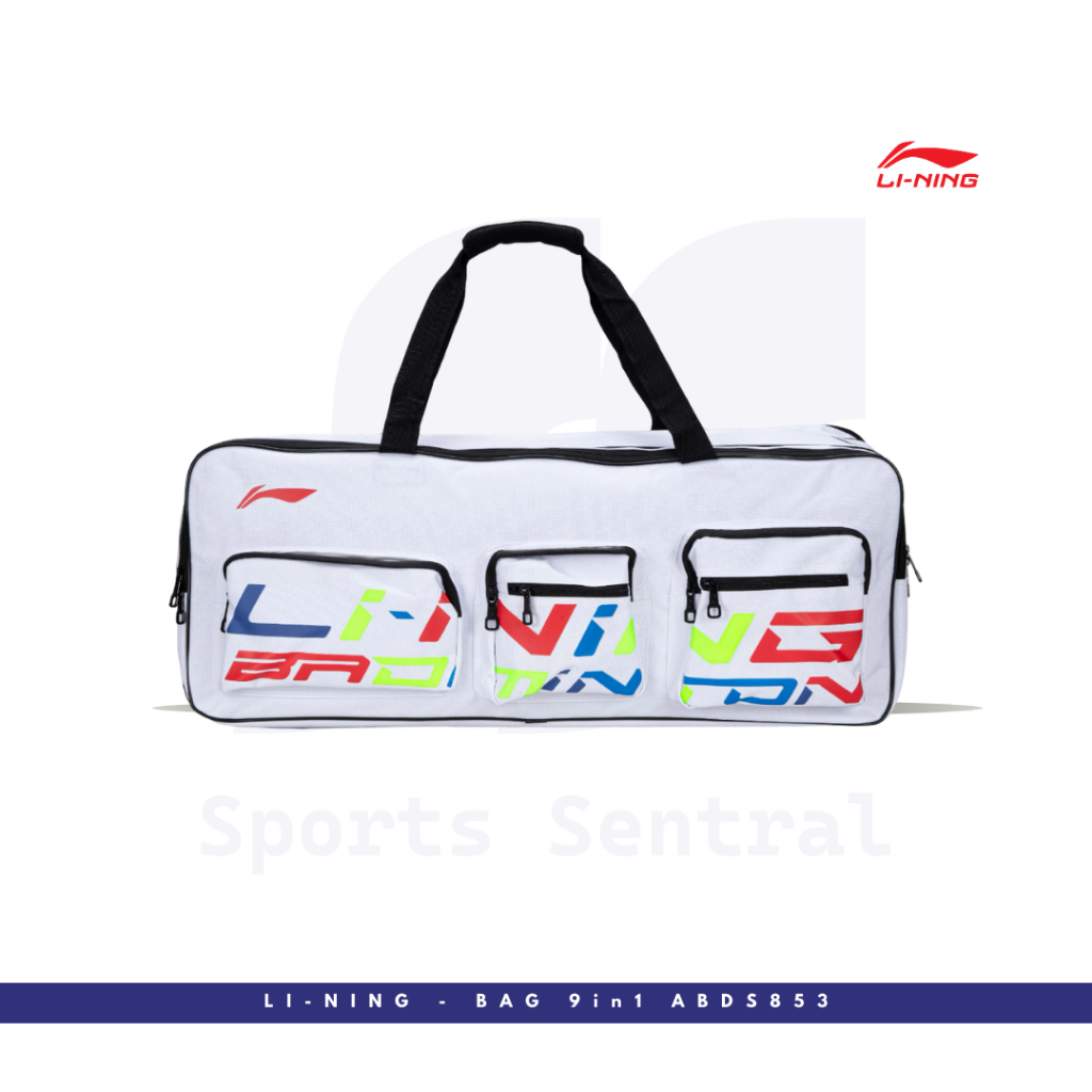 Jual Li-Ning Tas Raket Badminton 9in1 Rapid Kit Bag ABDS853 | Shopee ...