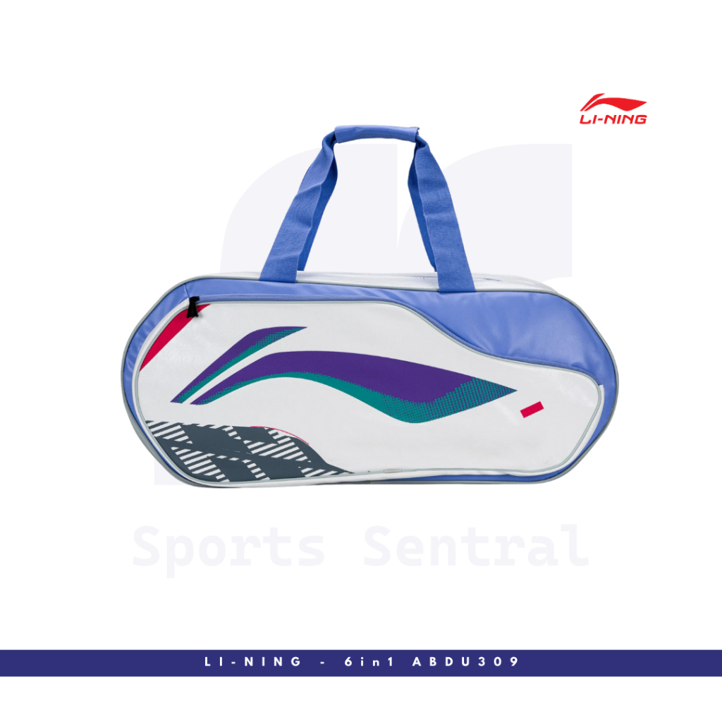 Jual Li-Ning Tas Raket Badminton 6in1 Dolph Kit Bag ABDU309 | Shopee ...