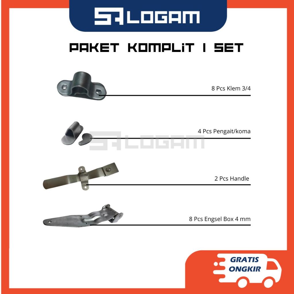 Jual Komponen Pintu Belakang Mobil Box | Shopee Indonesia