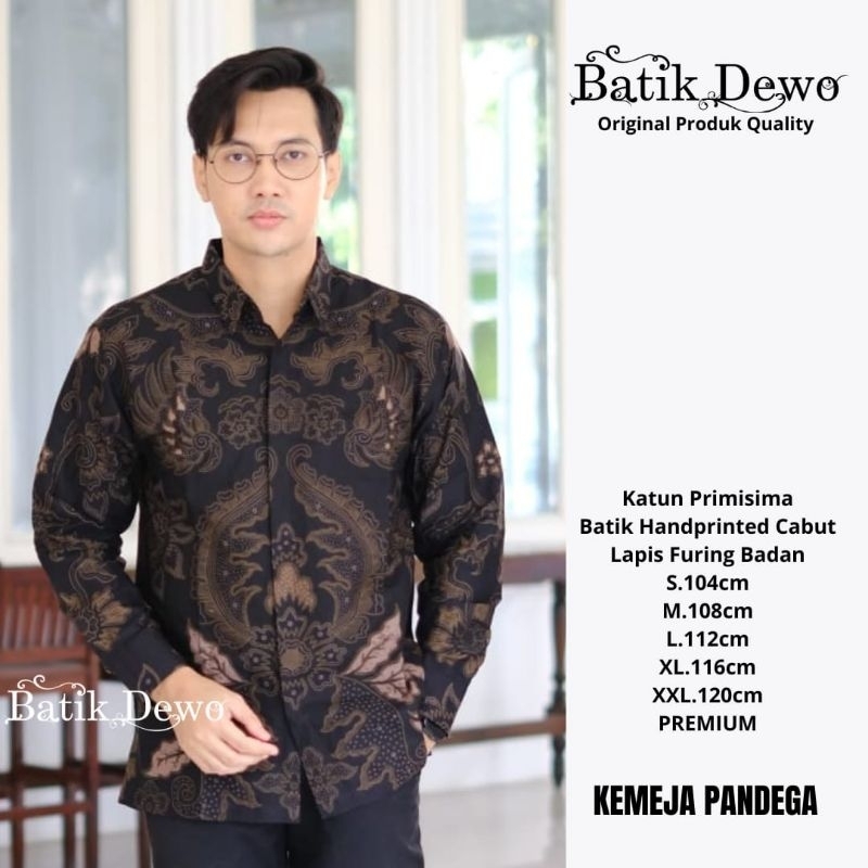 Jual SUPER PREMIUM BATIK Pria Lengan Panjang Bagus Furing Solo Kemeja ...
