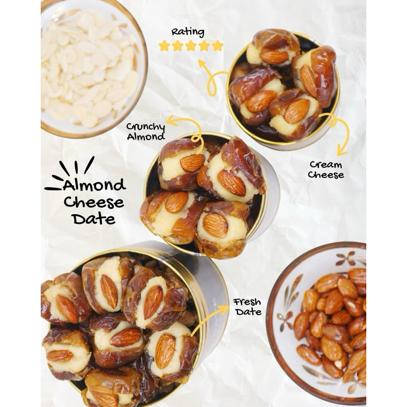 Jual Weneeddate (Kurma Keju/Kurma almond/kurma sukari/ kurma medjol ...