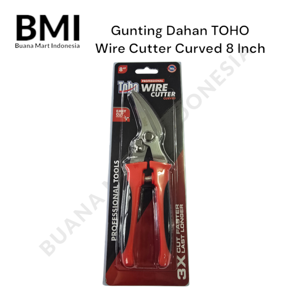 Jual Gunting Dahan TOHO Wire Cutter Curved 8 Inch | Gunting Seng ...