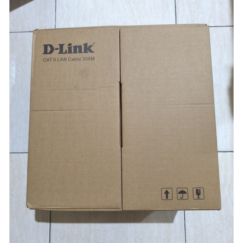 Jual Kabel LAN UTP D-LINK Cat6 1Roll isi 305 meter | Shopee Indonesia
