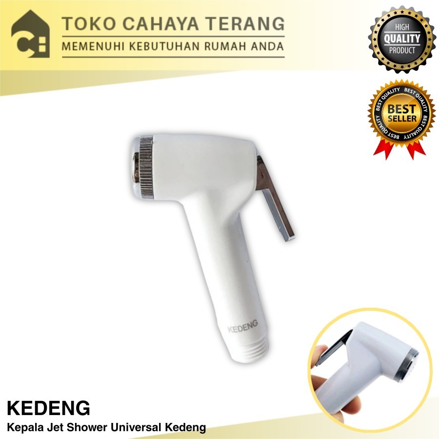 Jual Kepala Jet Shower Putih Universal Kedeng / Kepala Jet Shower ...