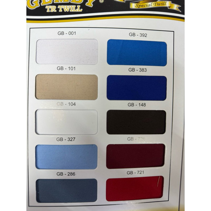Jual Kain Special Twill Katun Premium / Bahan Katun Twill / Kain Twill ...