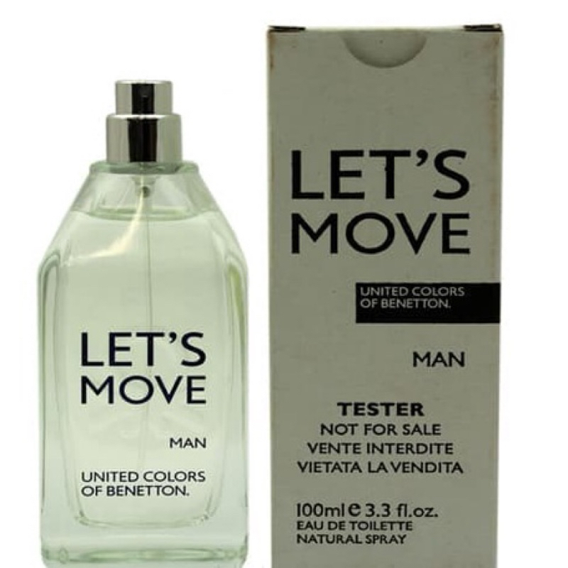 Jual Tester B Lets Move man edt 100ml no cap | Shopee Indonesia