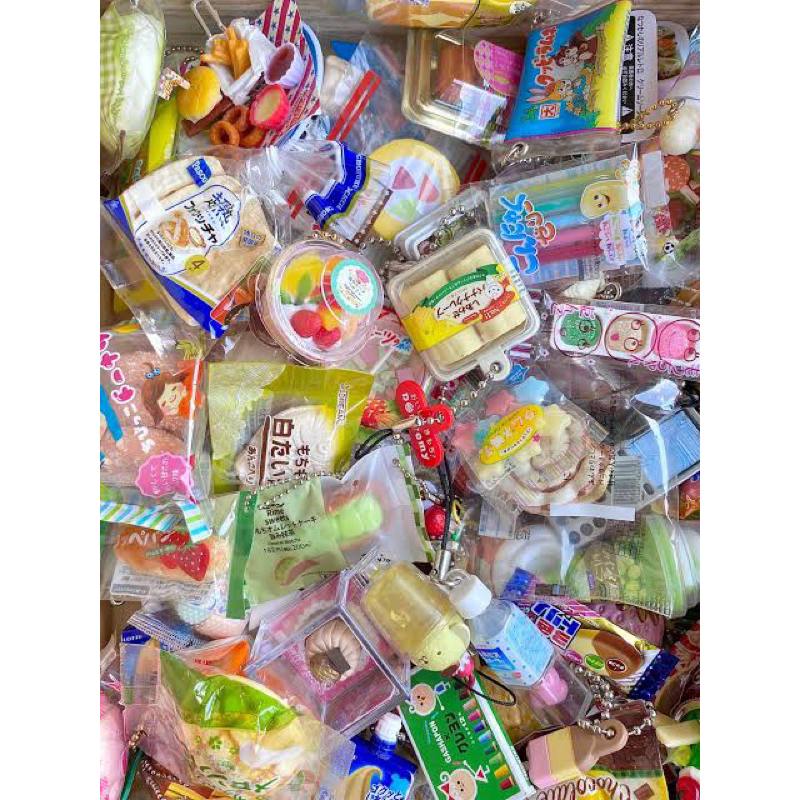 Jual Trinkets Gotochi Keychain Gacha Food Makanan | Shopee Indonesia