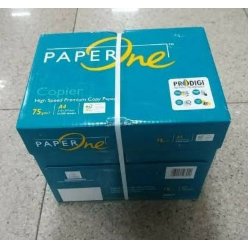 Jual Kertas Hvs A4 75 gr Paperone 1 dus | Shopee Indonesia