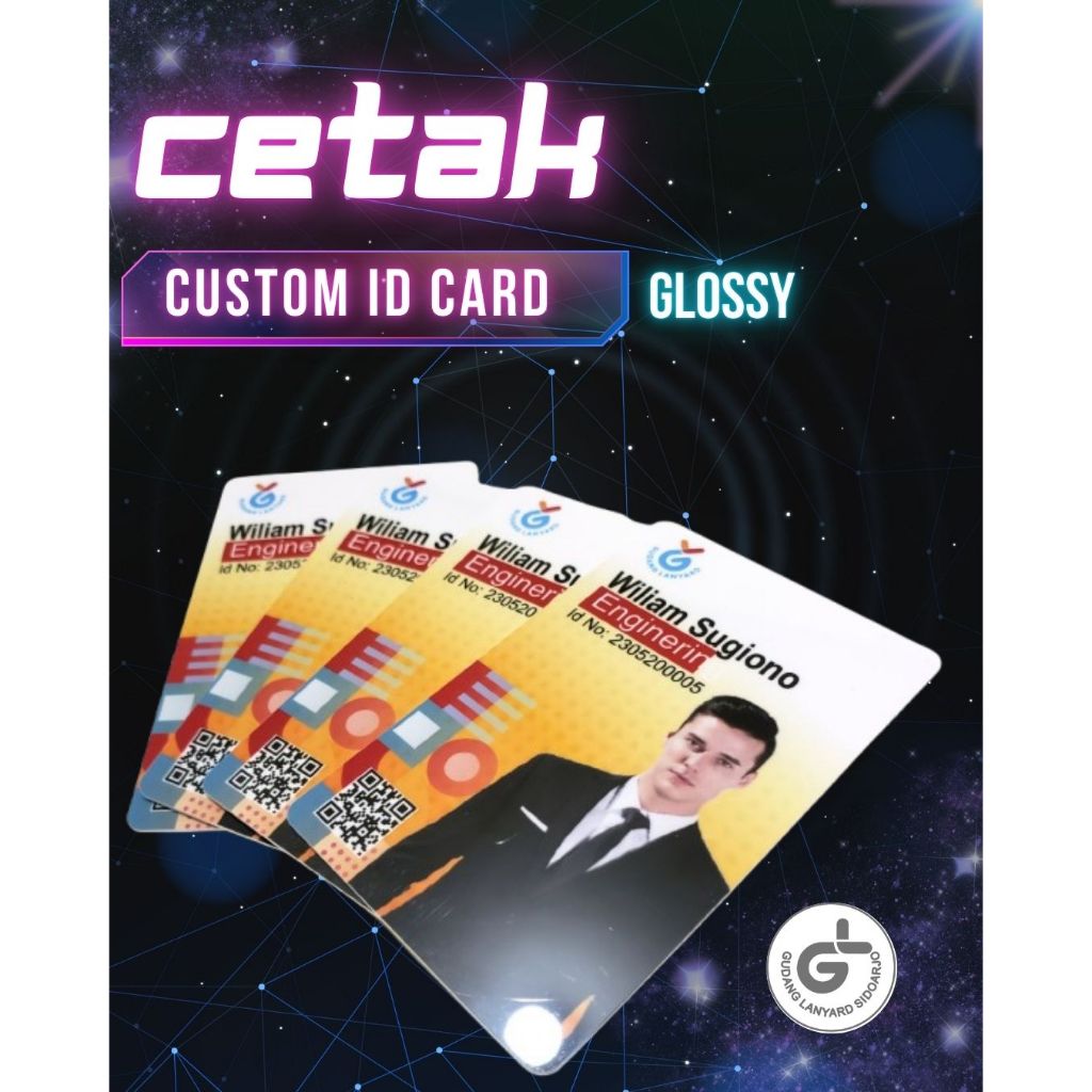 Jual cetak ID CARD bahan PVC , kartu member pakai foto dan barcode ...