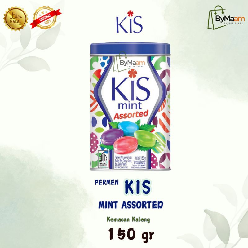 Jual Permen KIS Mint Aneka Rasa Assorted Kaleng 150 gr | Shopee Indonesia