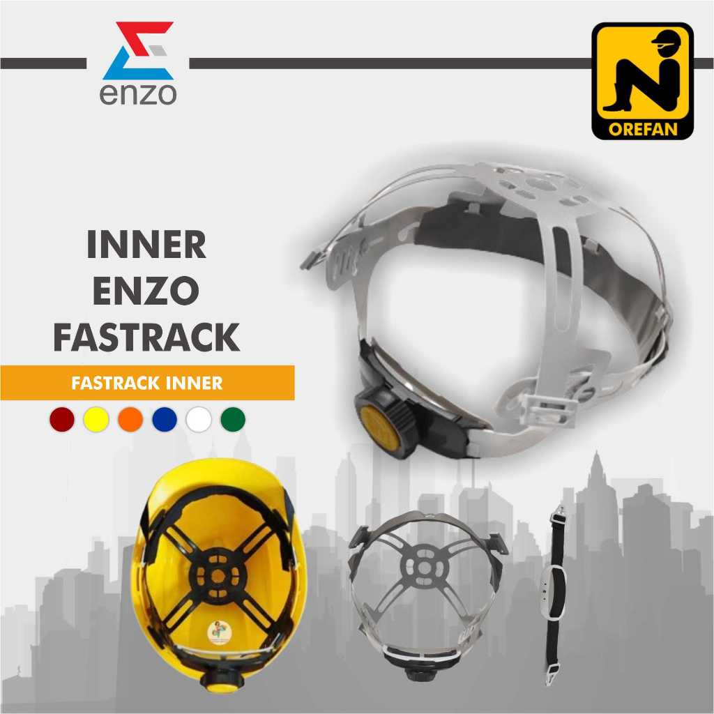 Jual INNER HELM FASTRACK PUTAR DENGAN TALI DAGU SAFETY PROYEK V GUARD ...