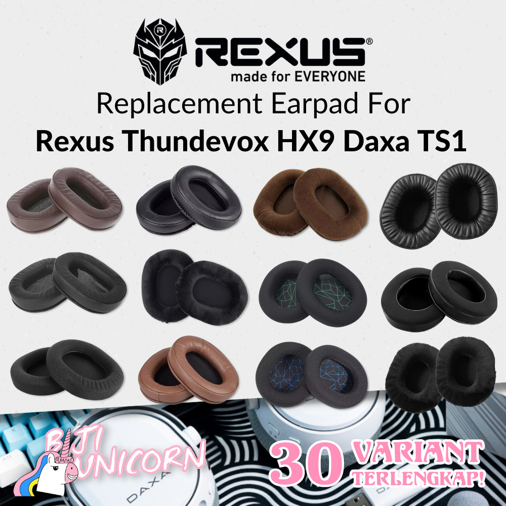 Jual Earcup/Earpad/Ear Cushion Rexus Thundevox HX9 Daxa TS1 Busa ...
