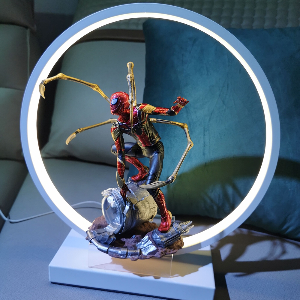 Jual Koleksi Action Figure MARV Iron Spiderman Superhero Figure Hype ...