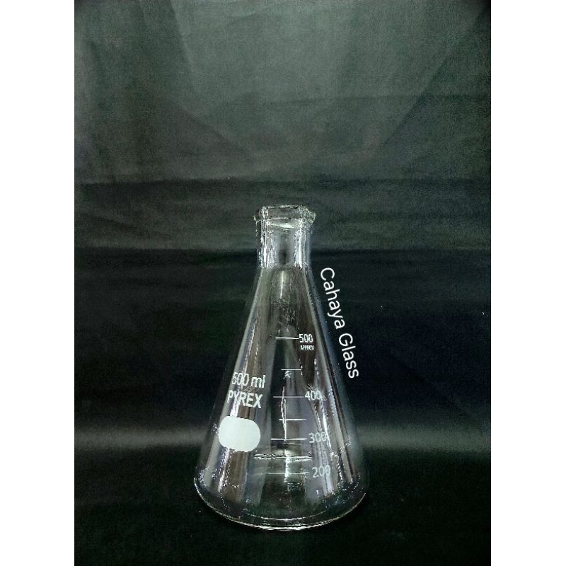 Jual Erlenmeyer Glass 500 ml PYREX | Shopee Indonesia