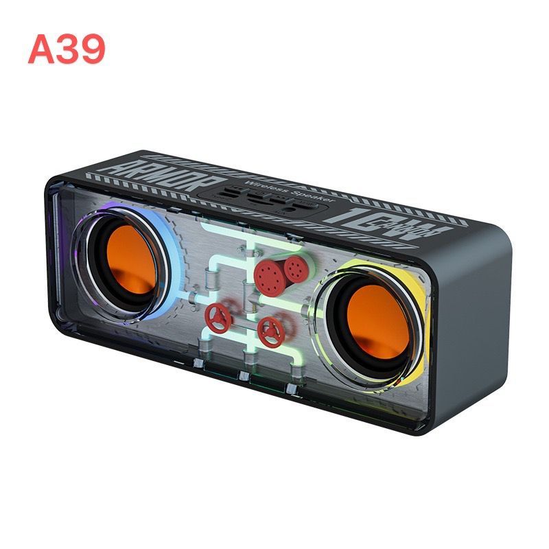 Jual Speaker A39/ V8 Cyberpunk Bluetooth Subwoofer Bluetooth Wireless ...