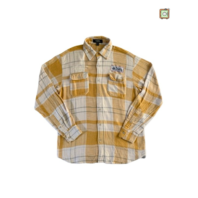 Jual Second Von Dutch (Flannel Yellow) | Shopee Indonesia