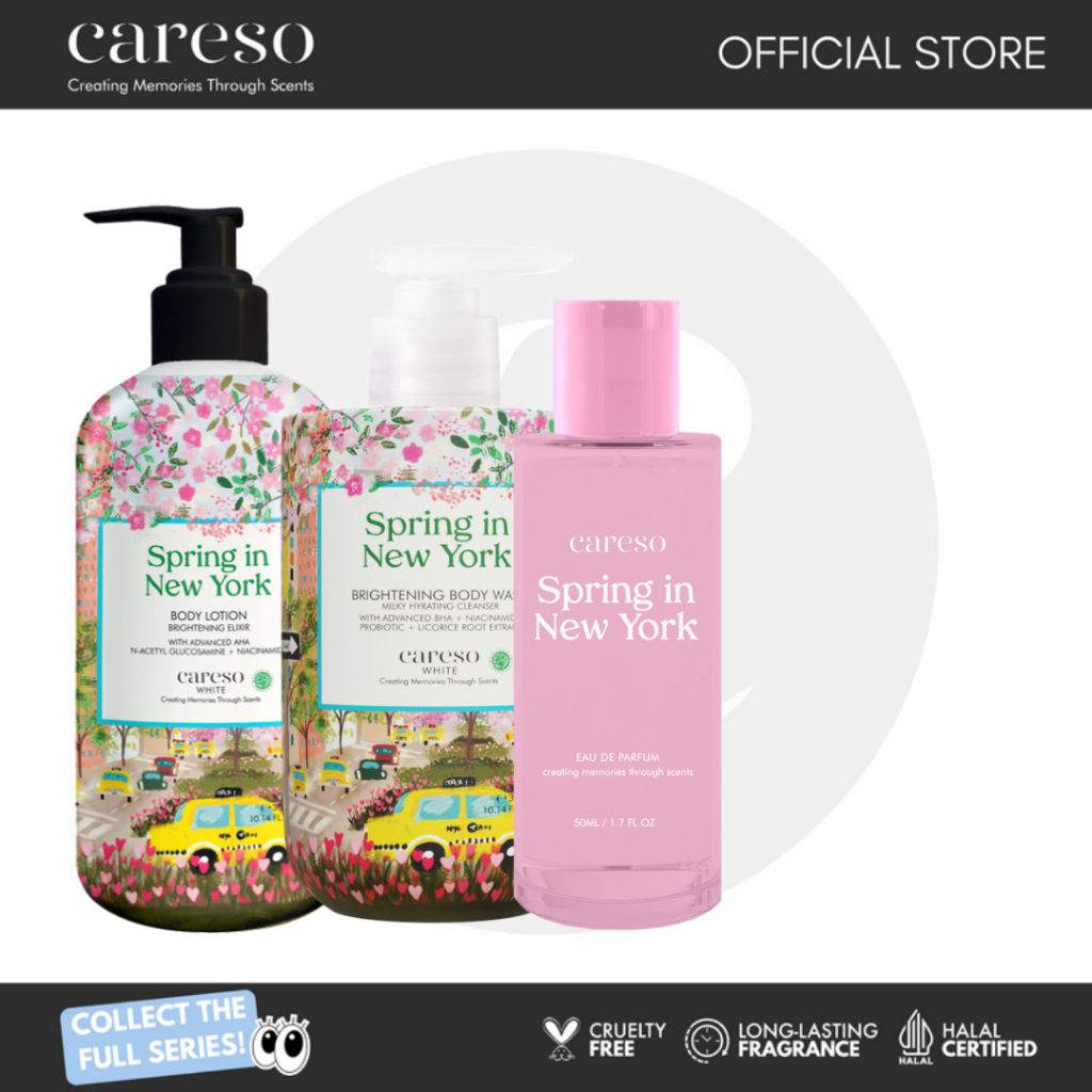 Jual Spring in New York - Triple Treat Bundle (Body Lotion + Body Wash ...