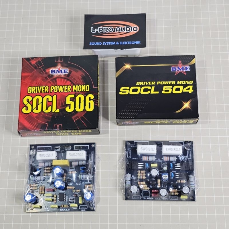 Jual Kit power amplifier SOCL 504 dan SOCL 506 BME | Shopee Indonesia