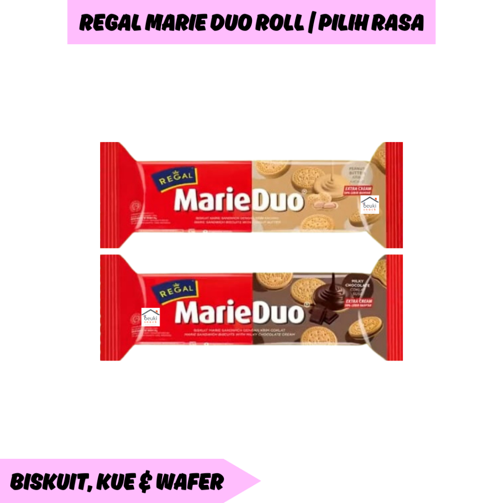 Jual Regal Marie Duo Roll Berbagai Varian Pilih Rasa | Shopee Indonesia