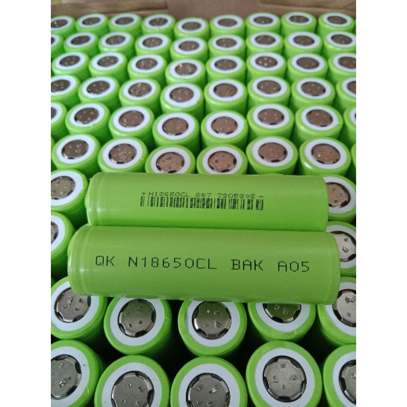 Jual Battery Baterai Li-ion Cell 18650 N18650CL BAK Copotan Molis New ...