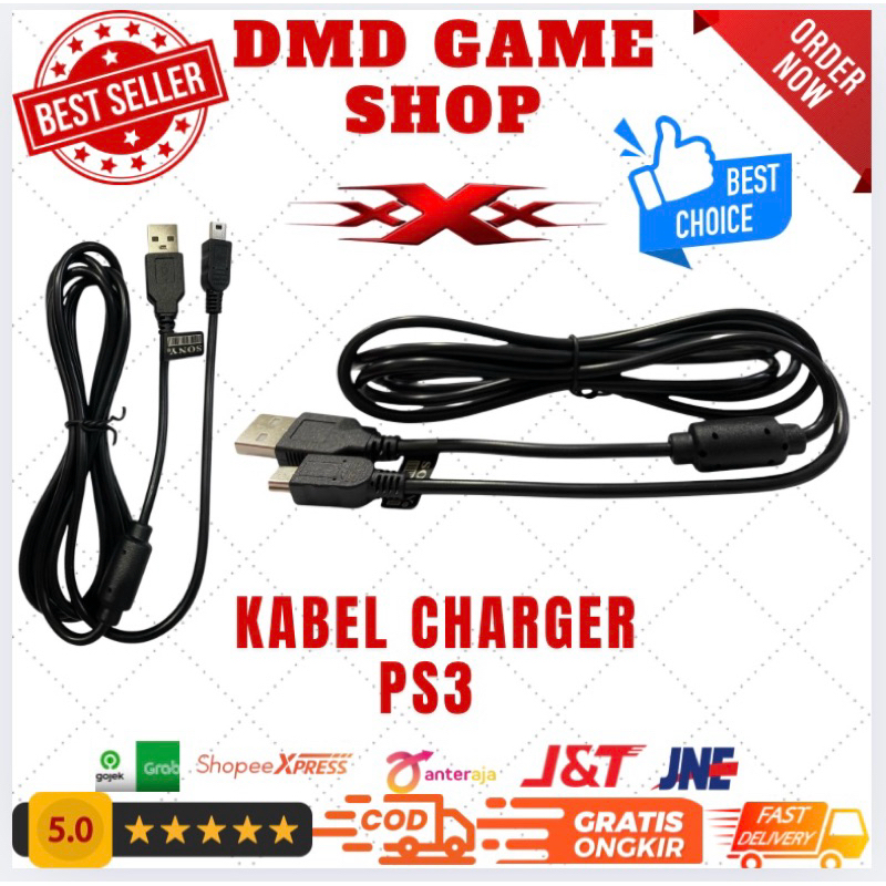 Jual Kabel Usb Charger stik ps3 Sony | Shopee Indonesia