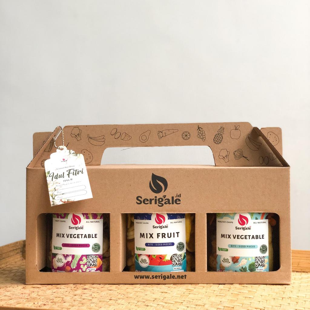 Jual SERIGALE Paket Hari Raya Idul Fitri Natal Imlek Keripik Sayur Buah ...