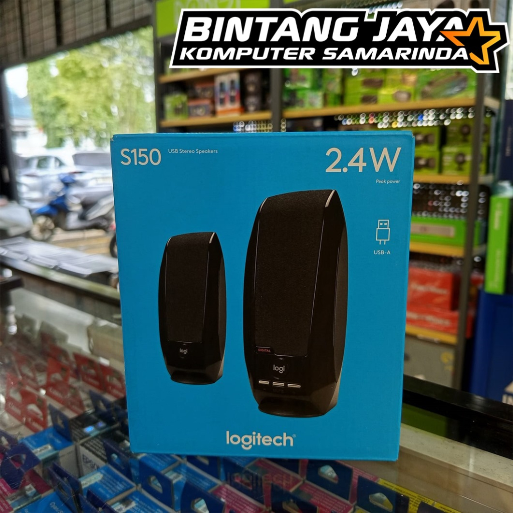Jual Logitech S150 USB Stereo Digital Speakers | Shopee Indonesia
