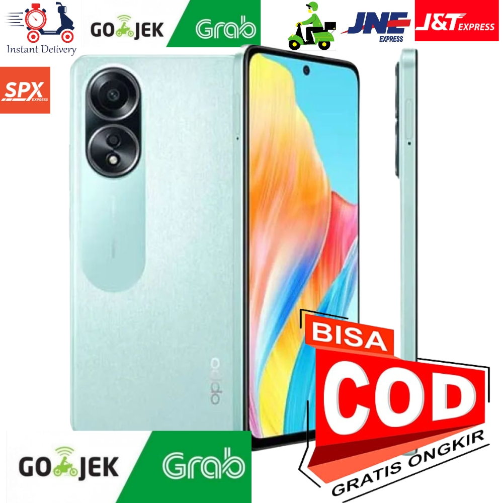 Jual HP BARU OPPO A58 RAM 8/128GB GARANSI 1 TH , JNE Express Smartphone ...