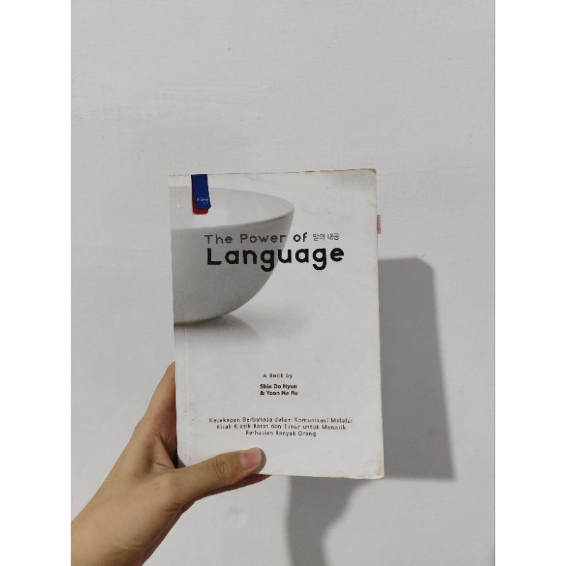 Jual THE POWER OF THE LANGUAGE (PRELOVED) BUKU BACAAN V BTS | Shopee ...