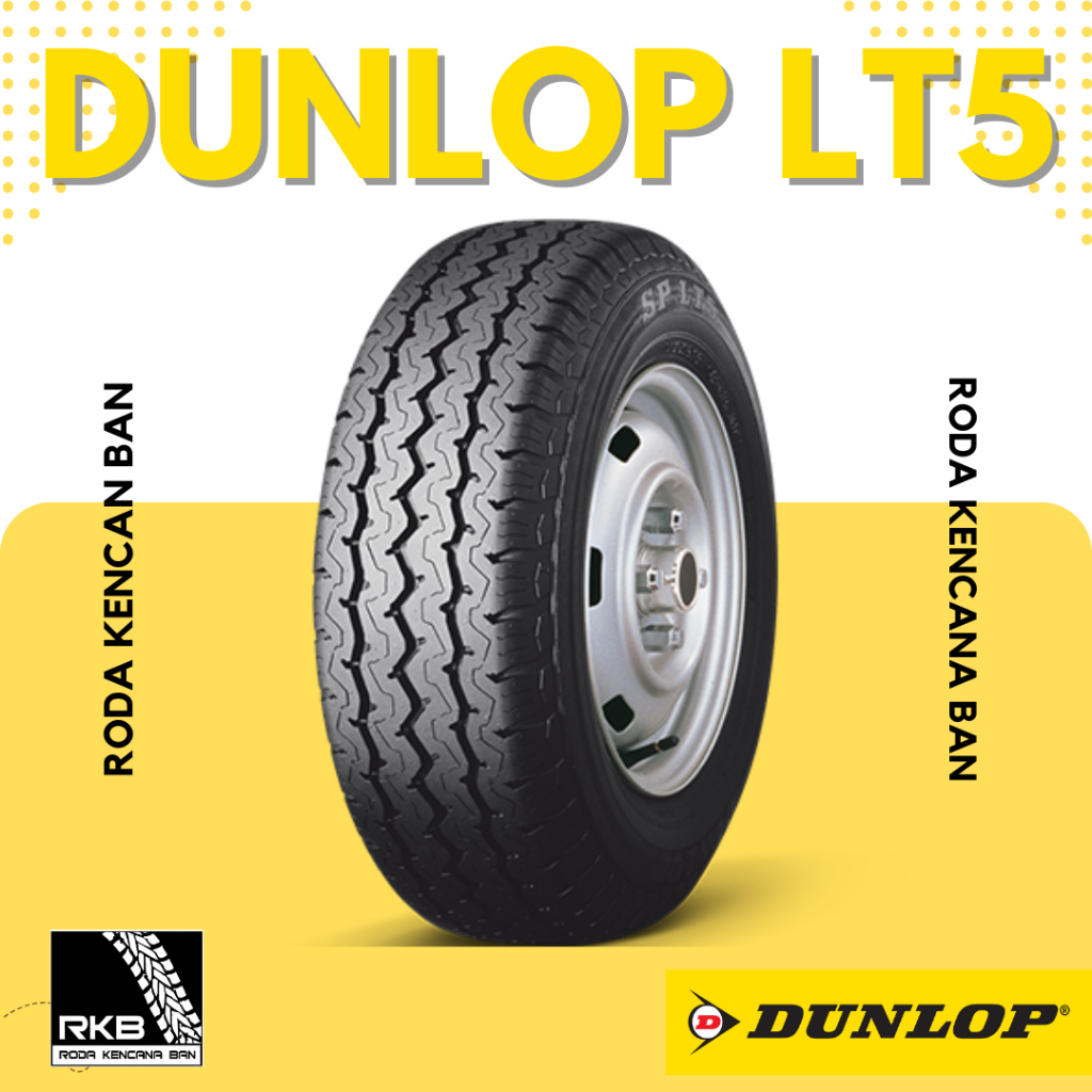 Jual 175/13 8PR Dunlop LT5 - Ban Mobil Carry T120SS Grandmax Futura ...