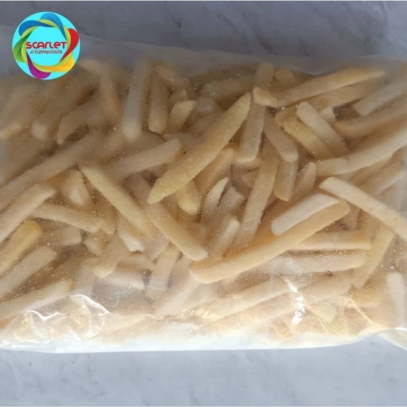 Jual Kentang Goreng Straight Cut Batter Coated Gurih & Renyah Tahan Lama French Fries 1kg ...