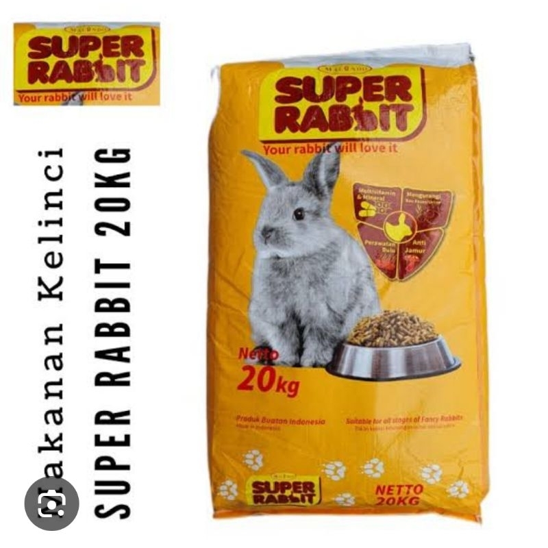 Jual Super Rabbit 20kg | Shopee Indonesia
