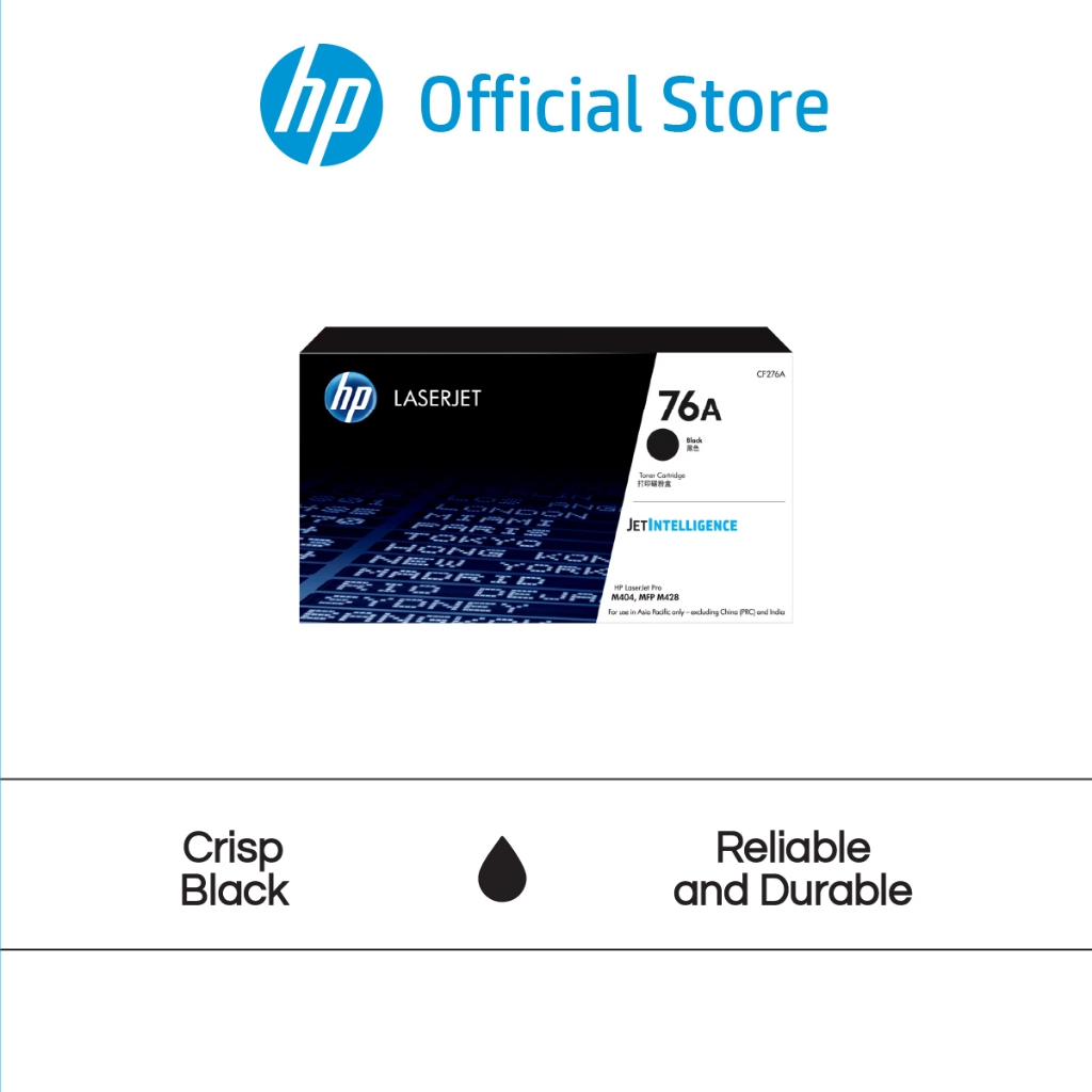 Jual Tinta HP 76A Black Original LaserJet Toner Cartridge Hitam ...