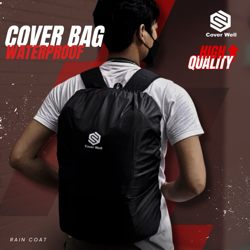 Jual Rain Cover Bag Waterproof / Raincoat Tas Waterproof / Sarung Tas ...