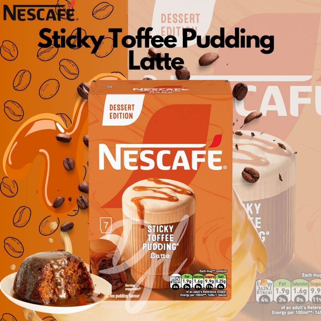 Jual Nescafe Gold Sticky Toffee Pudding Latte | Shopee Indonesia