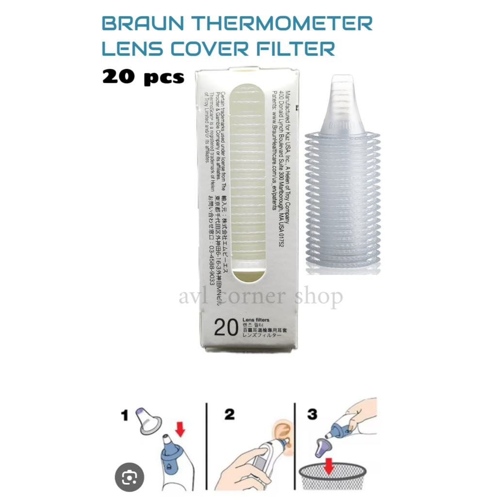 Jual Braun Thermoscan Lens Filter LF20 | Shopee Indonesia