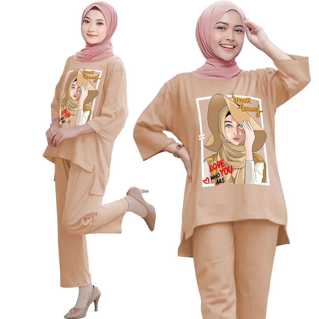 Jual Setelan Baju Dewasa Abg Remaja SETCEL OneSet SLEBEW cetak DTF ...