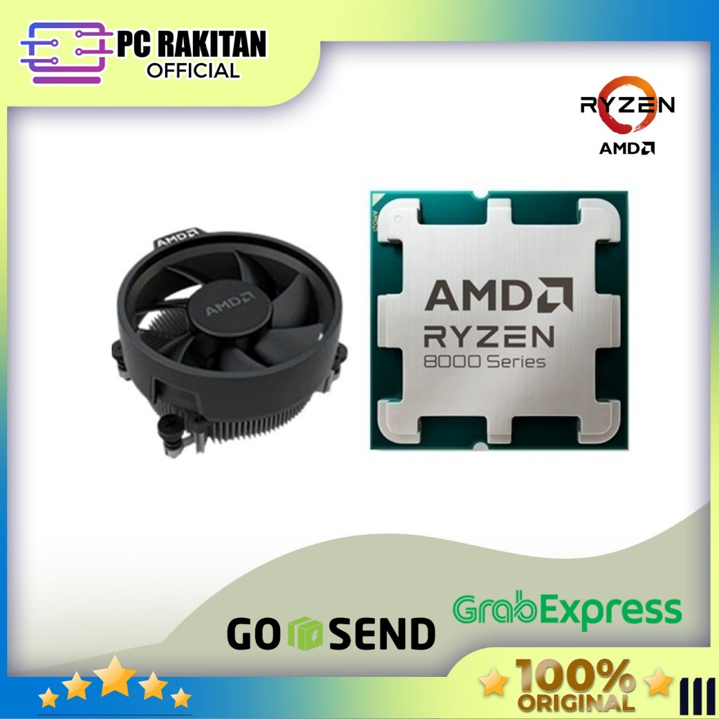 Jual Processor AMD Ryzen 7 8700F 4.1Ghz Up To 5.0Ghz Cache 16MB 65W AM5 ...