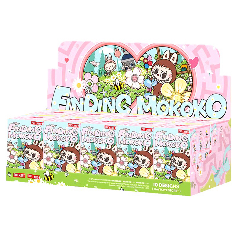 Jual Pop Mart Finding Mokoko Series Figures Sealed Case (10 Blind Box ...