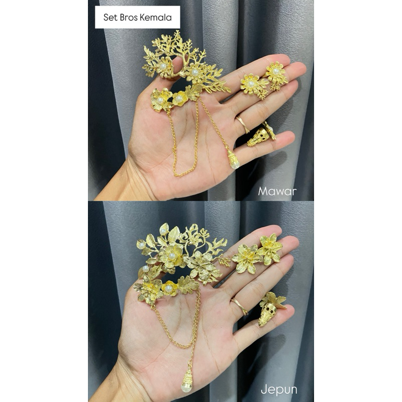 Jual set bros kemala / set bros alpaka bali | Shopee Indonesia