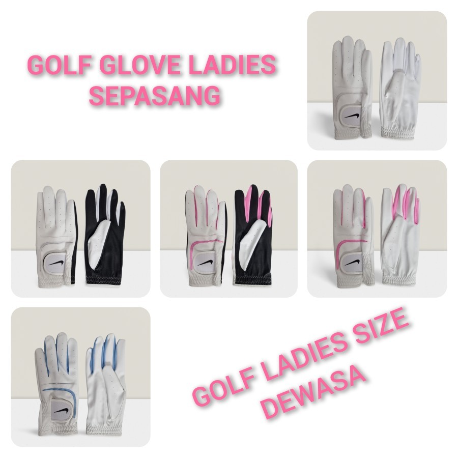 Jual Golf Glove Ladies Sarung Tangan Golf Sepasang Berkwalitas | Shopee Indonesia