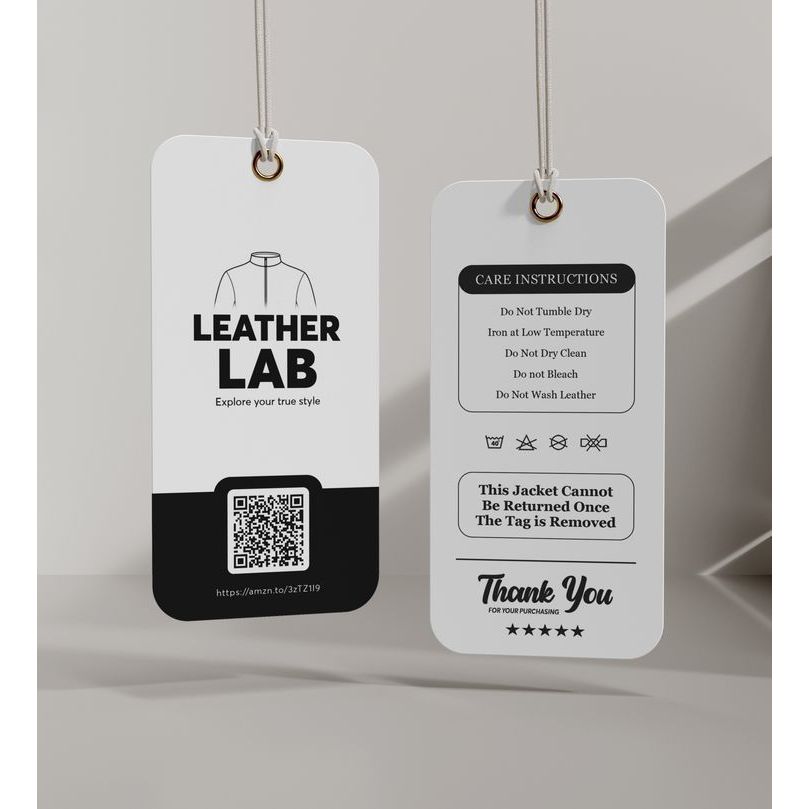 Jual Free desain !!! hangtag custom /tebal 700gram pakai ring besi ...