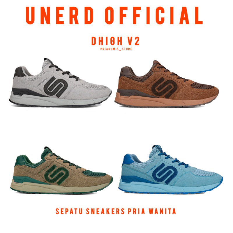 Jual Unerd - Sneakers Unisex Dhigh V2 | Shopee Indonesia